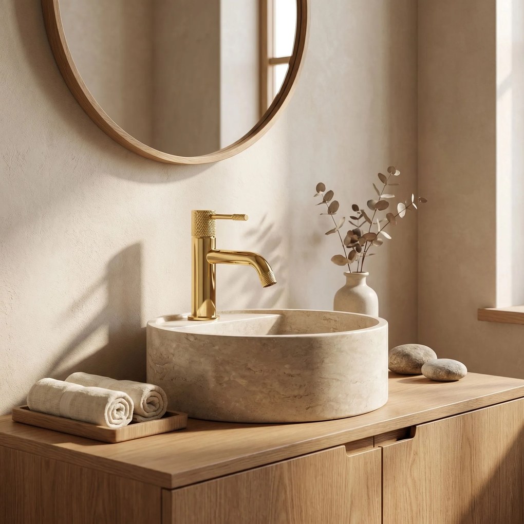 Rea Rea, Umyvadlová baterie Venti Gold Low, REA-B9788