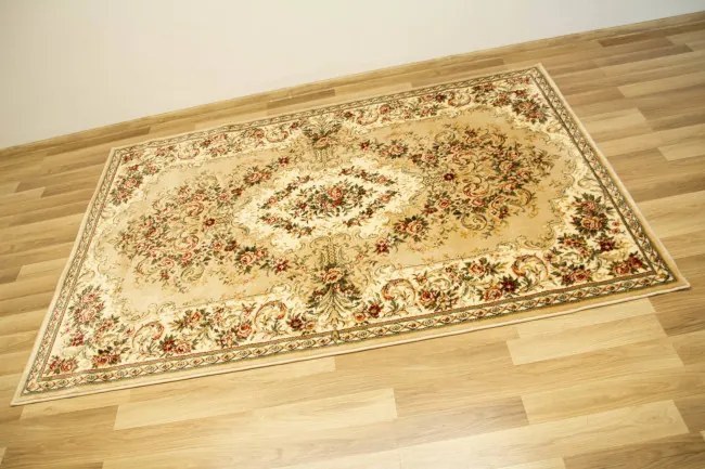 Koberec Lotos 1569/110 Ornament květiny béž