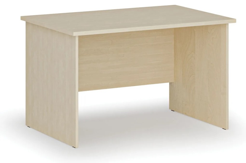 Kancelářský psací stůl PRIMO WOOD, 120x80 cm, bříza