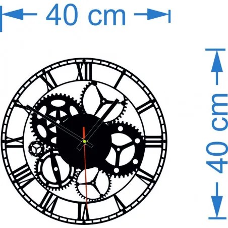 Nástěnné hodiny Quartz, samolepka dekorace, 3D zrcadlo samolepky Xmomo X0071-Trendy wall clock