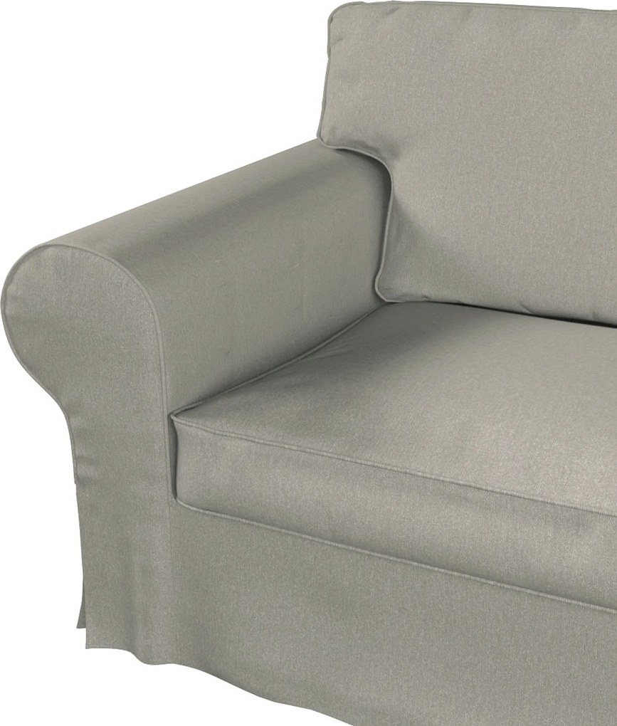 Potah na pohovku IKEA Ektorp 2-místná s lenoškou barva béžová látka pletený vzor