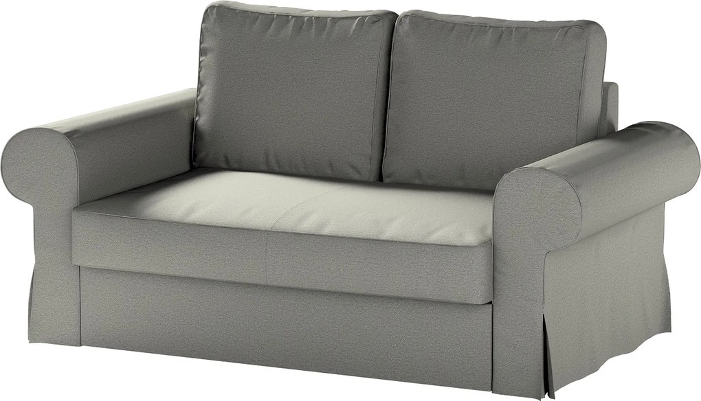 Potah na pohovku IKEA Backabro 2-místná, rozkládací barva šedá látka pletený vzor