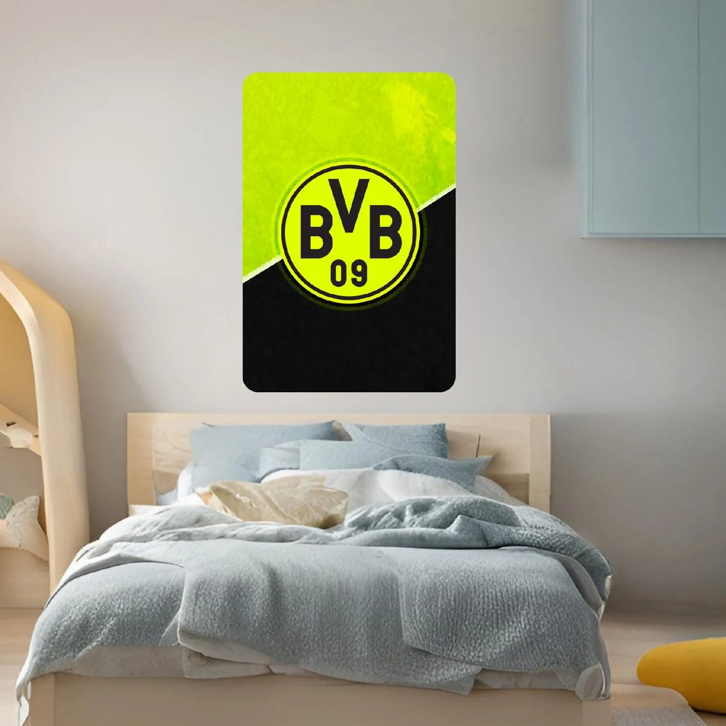 Textilní samolepka na zeď "Borussia Dortmund"