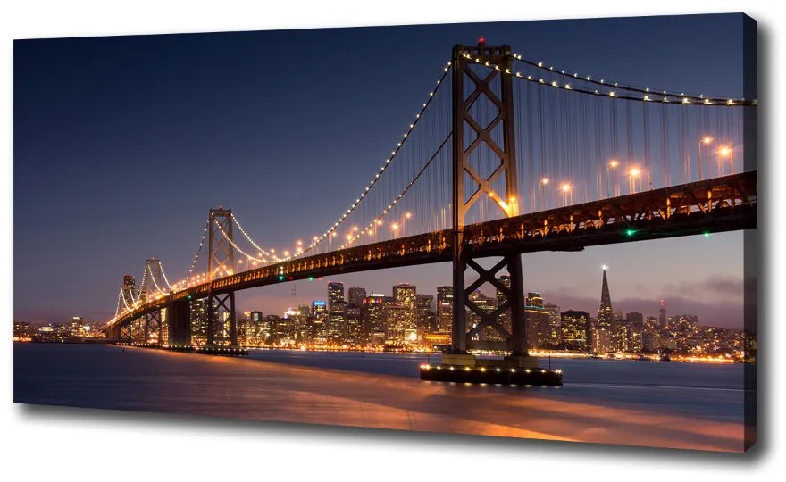 Wallmuralia Foto obraz na plátně Most San Francisco 100x50