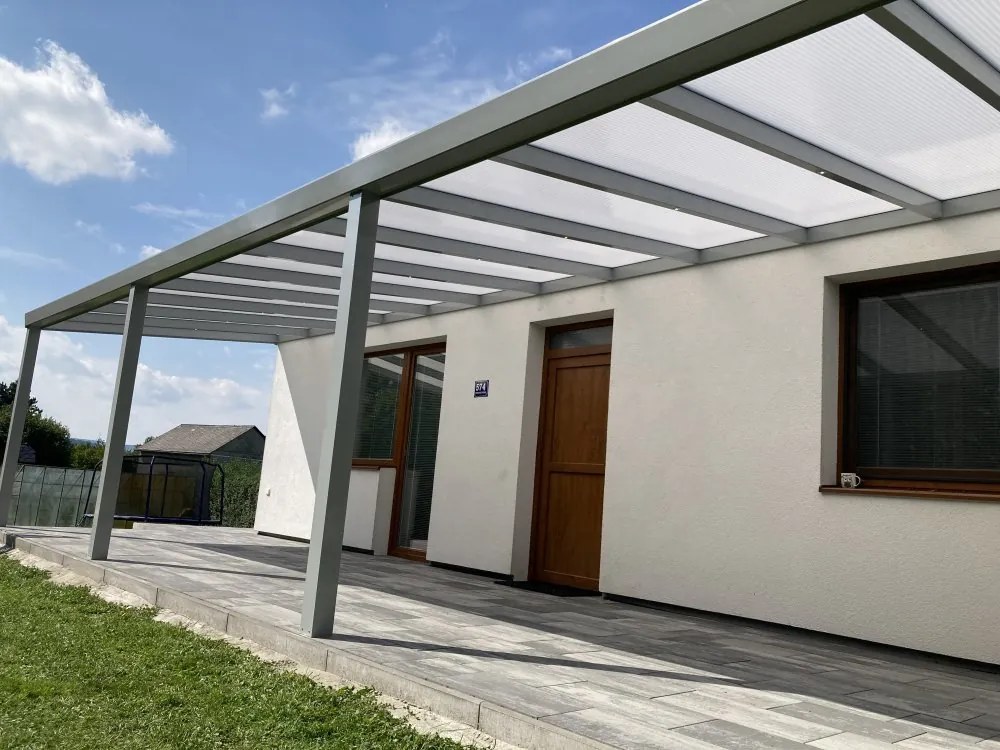 Hliníková pergola PROFESIONAL 6000x3000