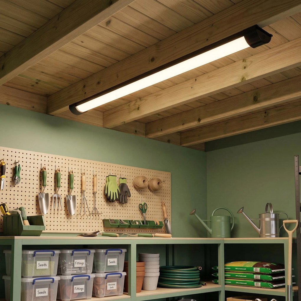 Toolight Toolight, JNH056-42N, lineární LED svítilna 150 cm, 42 W, 4000 K, černá, OSW-56252