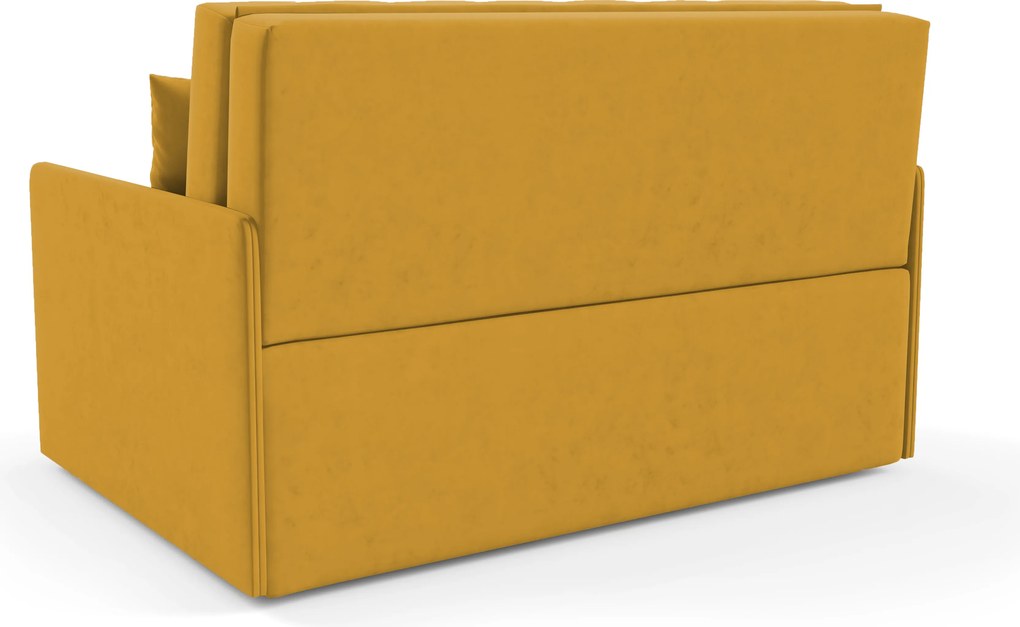 Eka Pohovka NERO III, 140 cm Barva látky: Růžová (Kronos 29)
