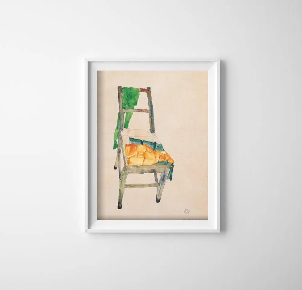 Dekorativní plakát Dva ubrousky Egon Schiele