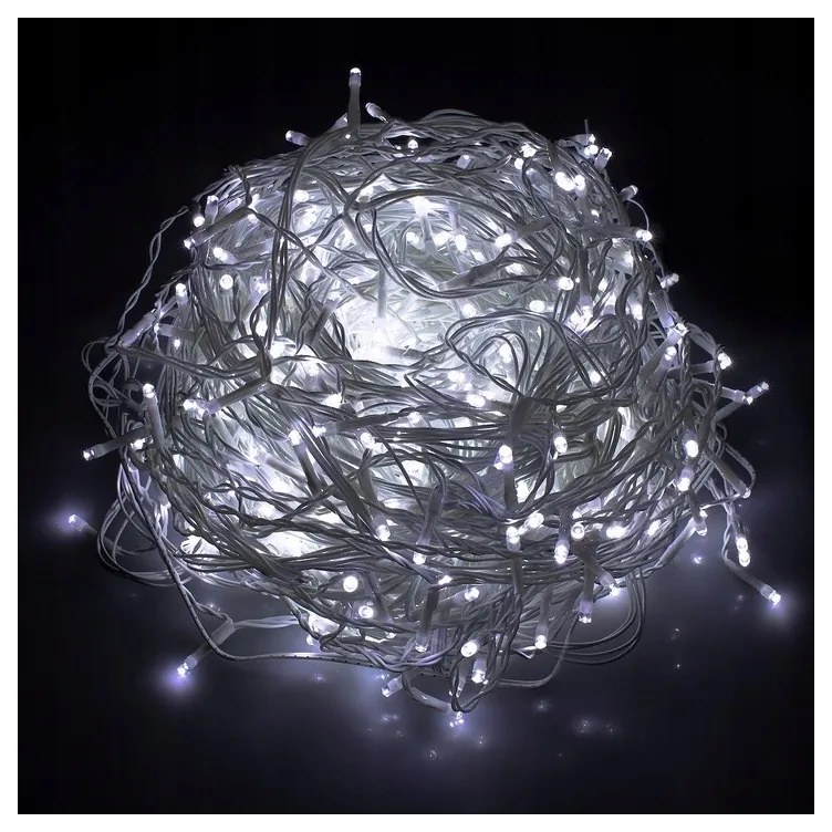 Flamenco Mystique Ledové rampouchy 300 LED dekorace studená bílá, záblesková bílá LAMP06B