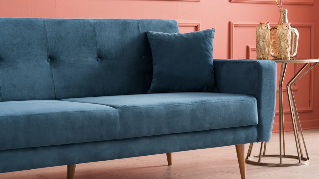 Atelier del sofa Rozkládací pohovka VIVALDE modrá 825BLC1419