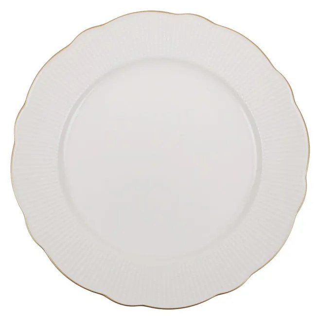 24dílná sada talířů z porcelánu Kutahya Francis
