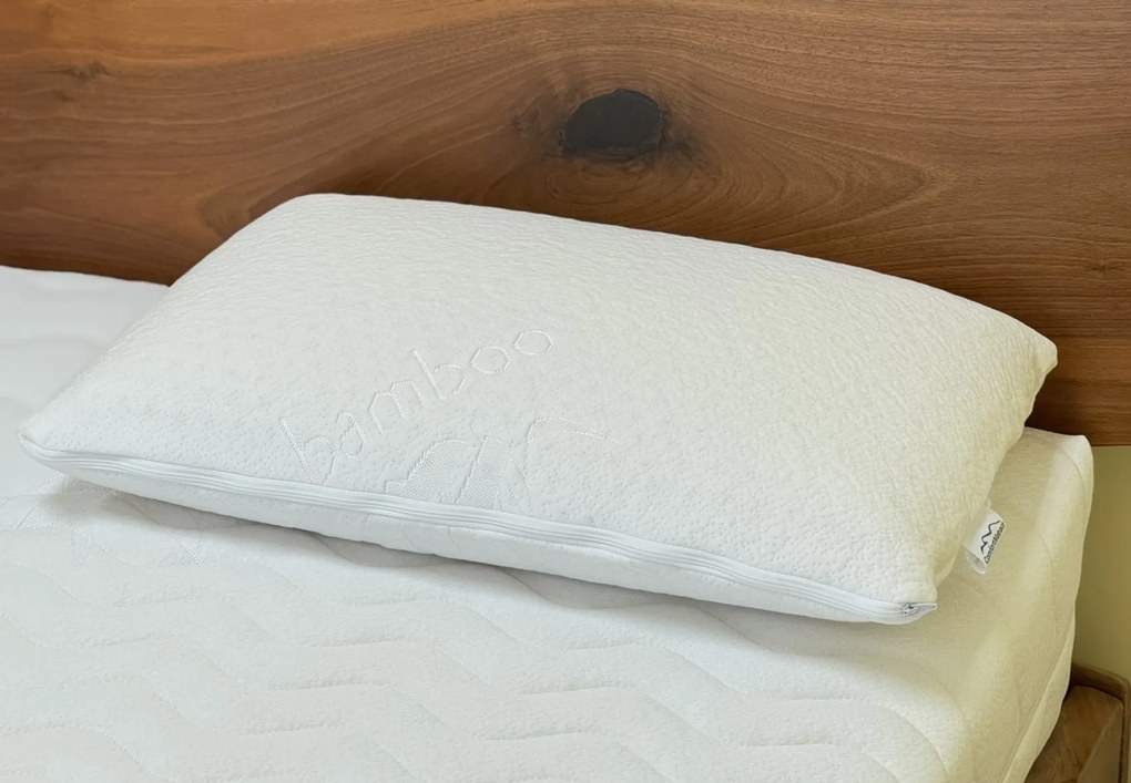 ComfortMatrace latexový polštář sleep comfort bamboo 12cm - 42 x 62 cm