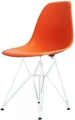 Židle DSR, oranžová (RAL 9003)