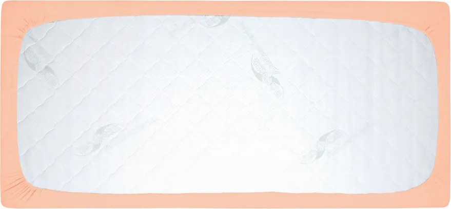 Jersey prostěradlo meruňkové na výšku matrace do 30 cm Velikost: 160 x 200