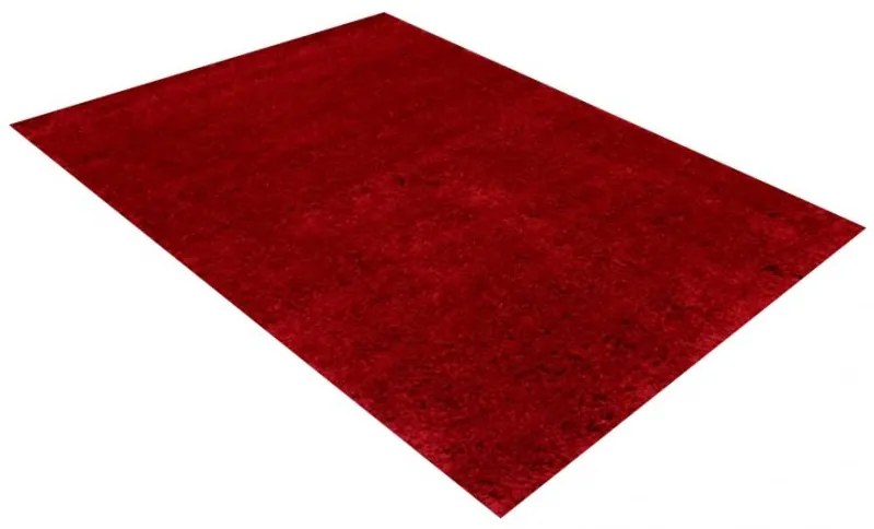 Vopi | Kusový koberec Dream Shaggy 4000 red - Kulatý průměr 80 cm