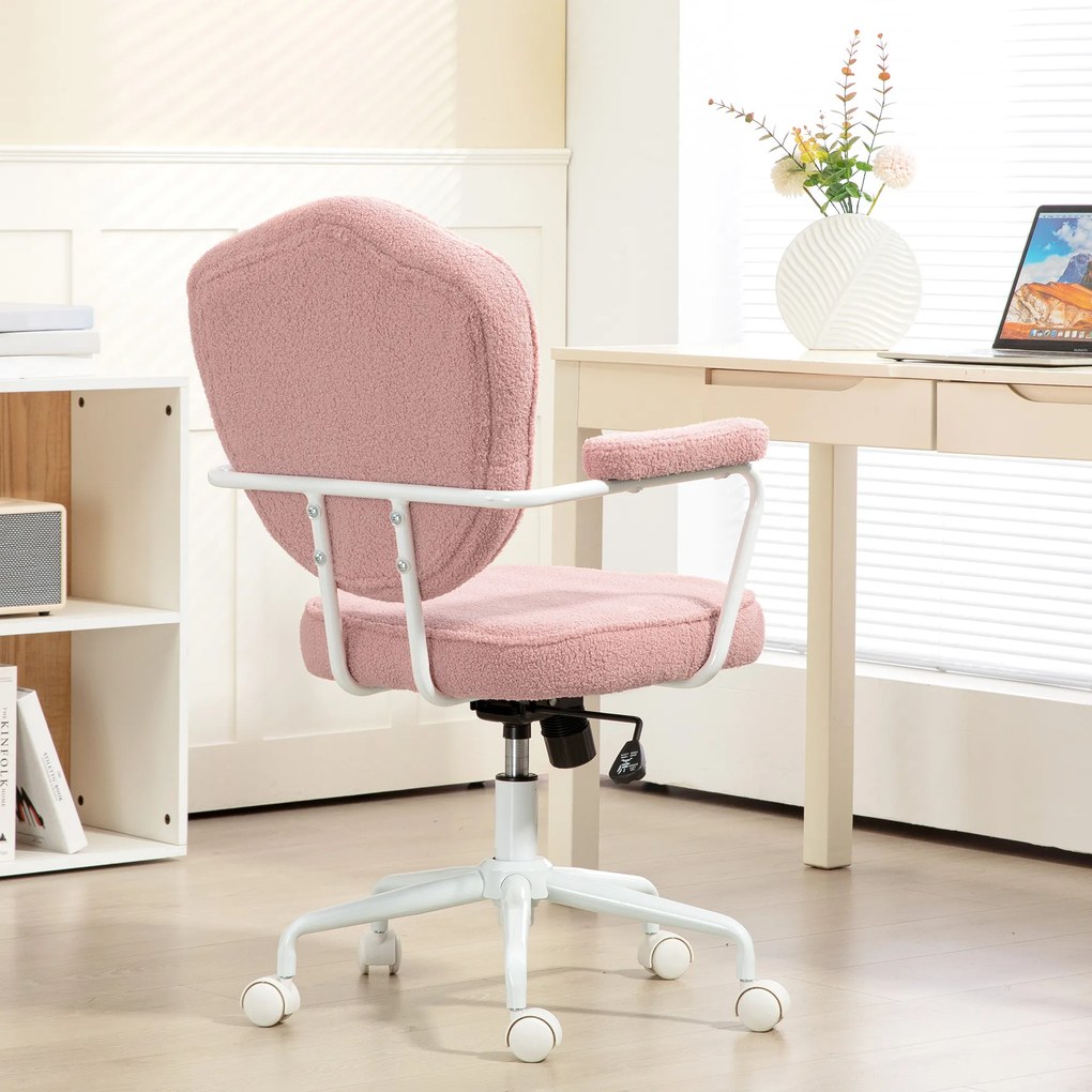 Kancelářská židle HOMCOM, ergonomická kancelářská židle s houpací funkcí, knoflíkový potah, výškově nastavitelná židle k počítači s otočnou funkcí, p…