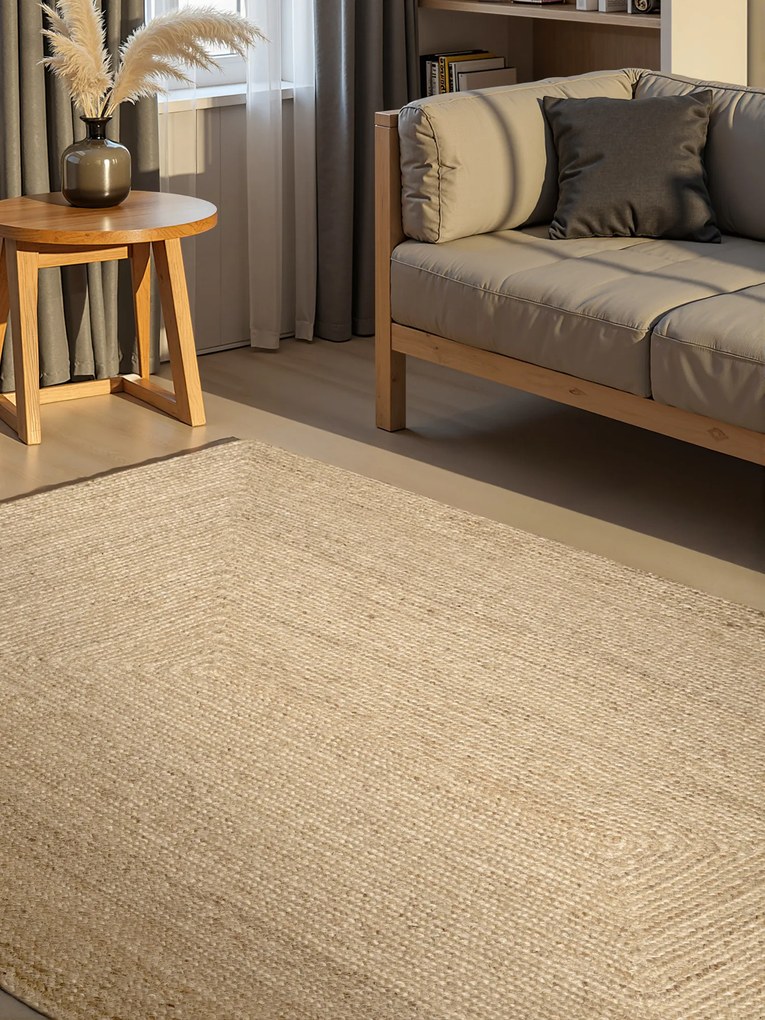 Hanse Home, Kusový koberec Juno 106222 Beige, 80x150, béžová, chodba / předsíň