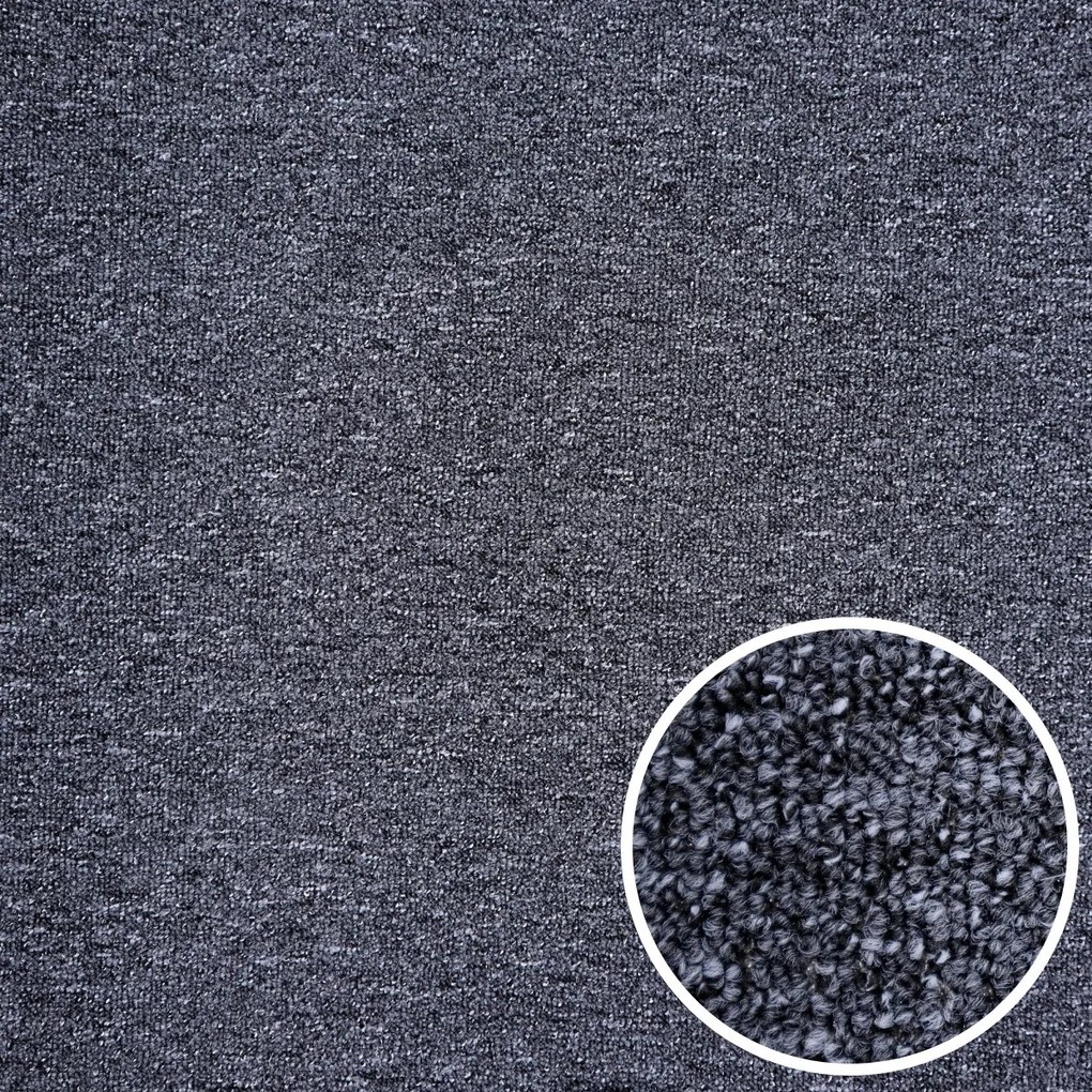 Condor Carpets, Metrážový koberec Rambo-Bet 78, na míru, šíře 3m,4m,5m, šedá, filc, kuchyně