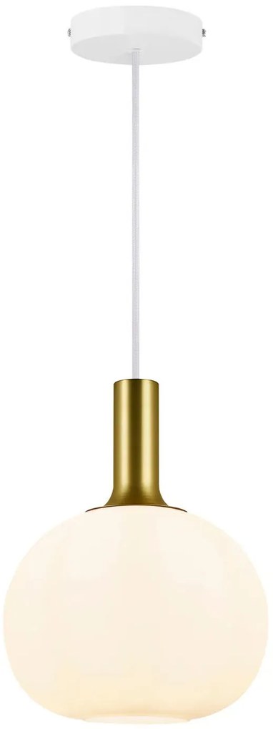 Závěsný lustr z opálového skla Alton pro žárovku E27 ø25cm  - Nordlux