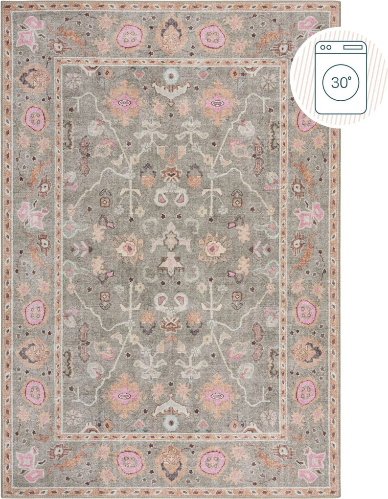 XXXLutz TKANÝ KOBEREC, 190/290 cm zelená Flair Rugs - Online Only koberce & rohožky - 003165040403