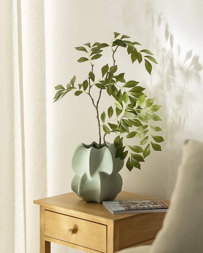 Vase Nuvia green 20x21 cm