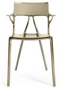 A.I.Chair Metal bronzová Kartell
