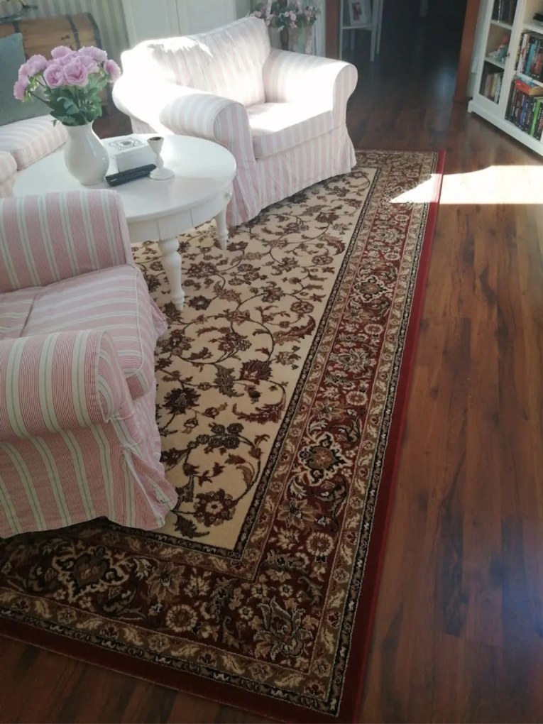 Sintelon, Kusový koberec SOLID 50 VCC, 200x300, béžová, chodba / předsíň