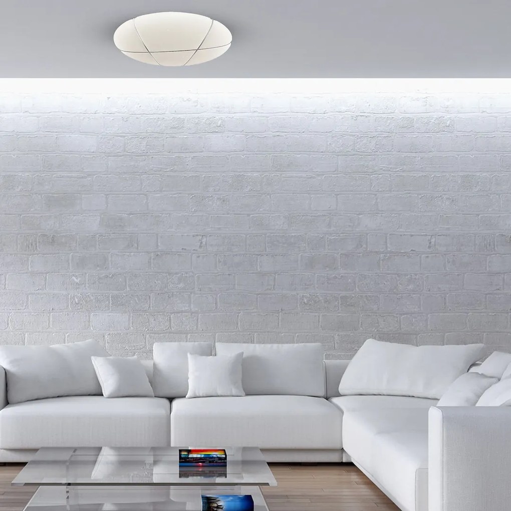 Stropní LED svítidlo Bob, 1x LED 40w, 3000-6000k, w, s ovladačem