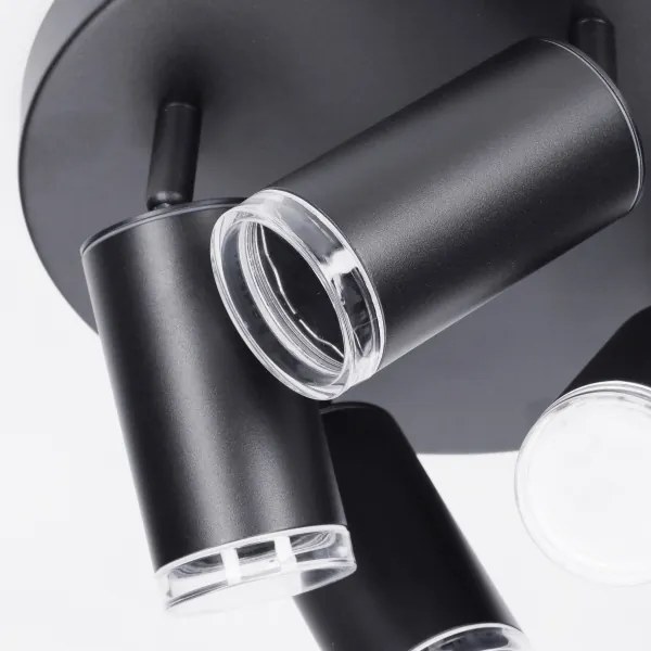 Brilagi - Koupelnové bodové svítidlo SELE AQUA 4xGU10/30W/230V IP44 černá