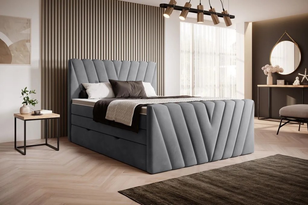 Dvojlůžko boxspring CANDICE - Sola 06 - 180x200cm