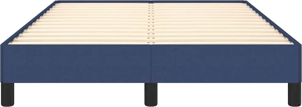 Rám postele bez matrací modrá 120x190 cm textil 3269611