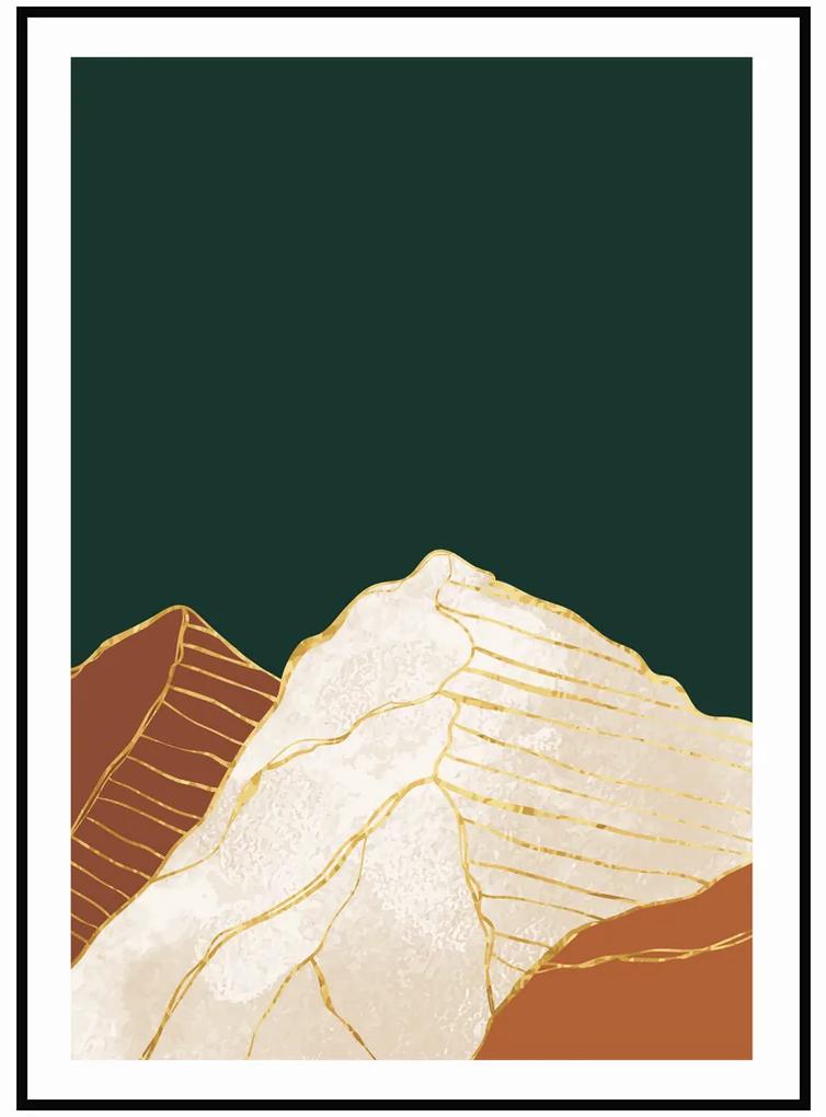 Plakát Zlaté pohoří III 50 x 70 cm