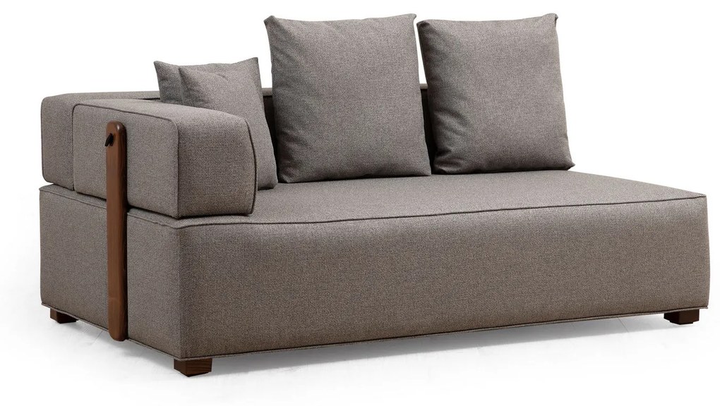 Atelier del Sofa Rohová sedací souprava Gondol-1 (L3-CHL) - Grey, Šedá