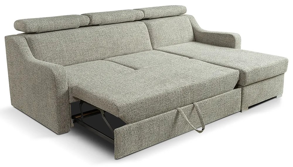 Sedací souprava MIKELI | 232x158 cm | UNI provedení | rozkládací + úložný prostor | VÝBĚR TKANIN