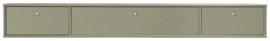 Khaki TV stolek 176x22x32,5 cm Mistral – Hammel Furniture