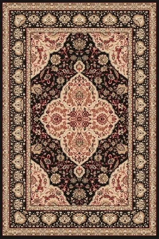 Kusový koberec Diktum černý 200 x 300 cm