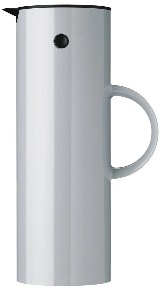 Stelton Vakuová termokonvice EM77 Cloud 1 l, modrá barva, šedá barva, sklo, kov, plast