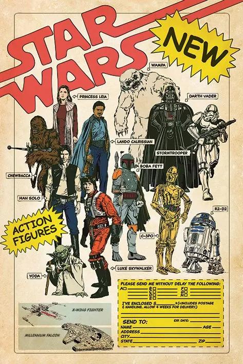 Postershop Plakát - Star Wars (Action Figures)