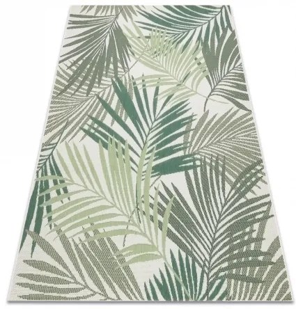 Koberec COLOR 19433/062 SISAL Listy zelená JUNGLE