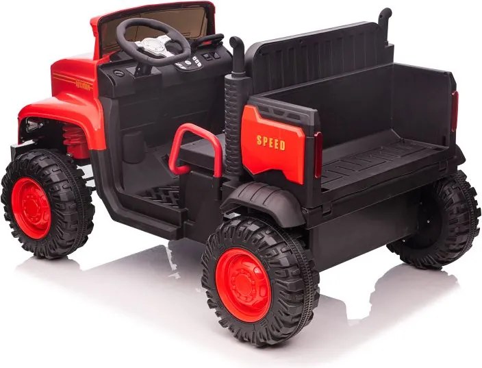 LEAN CARS Elektrické autíčko pro děti JC222 červené