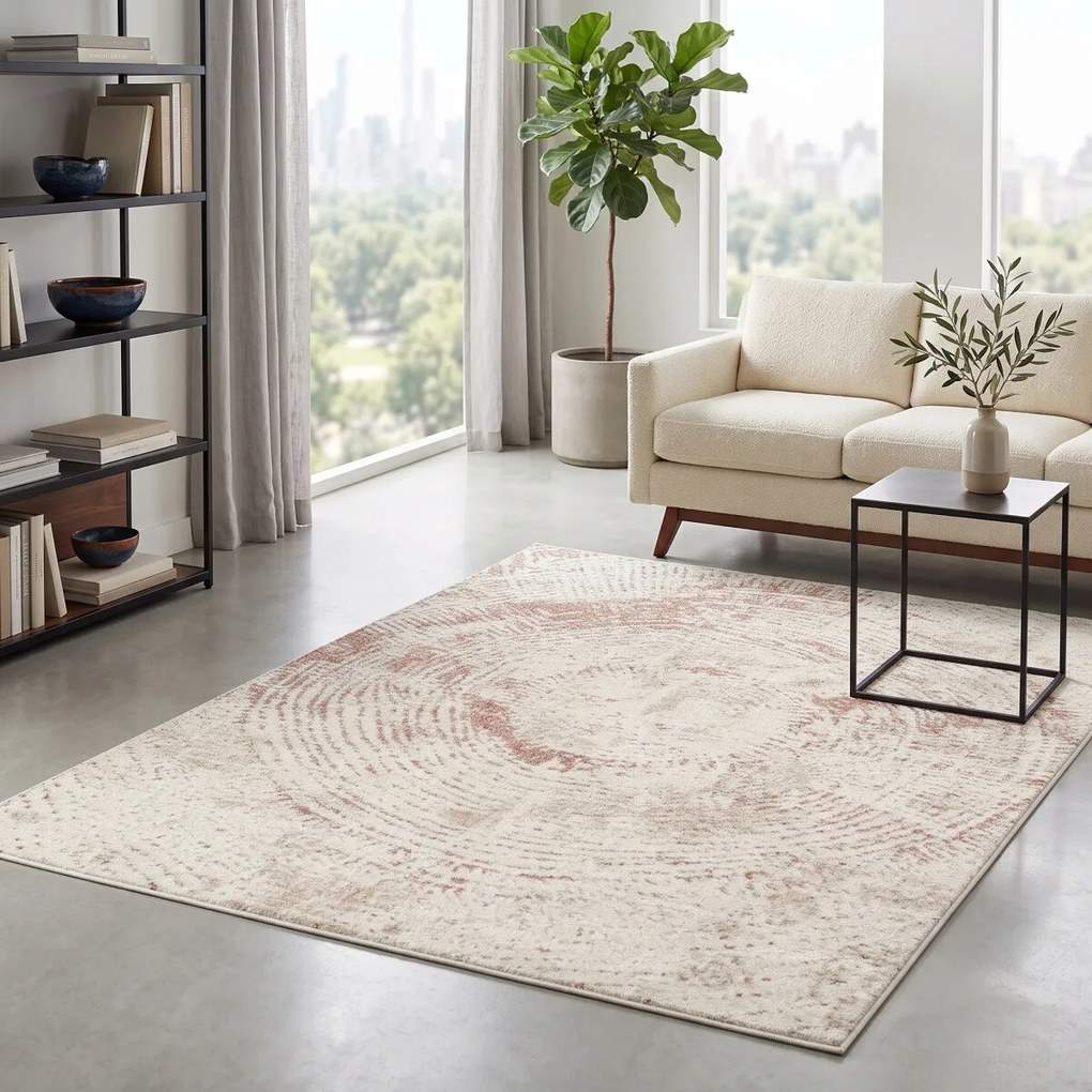 Angel Carpet, Kusový koberec Aurora 55 Gold, 80x150, žlutá, kancelář