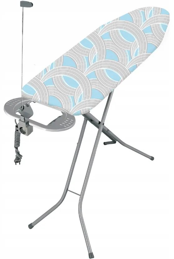 Erga Model 205, žehlící prkno 145x38x95 cm, vícebarevná-stříbrná, ERG-SEP-10DESPRREK205