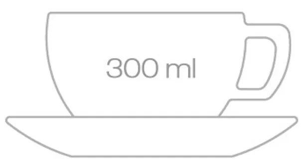 TESCOMA Šálek snídaňový CREMA, s podšálkem