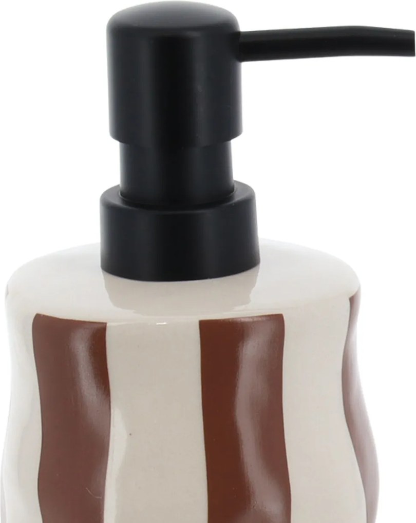 Dávkovač mýdla Nola, kombinace barev/s černými prvky, 350 ml