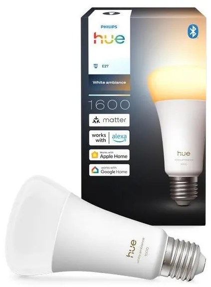 LED Stmívatelná žárovka Philips Hue WHITE AMBIANCE E27/11,8W/230V 1000-20000K