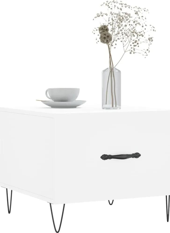 vidaXL Konferenční stolek 50x50x40 cm kompozitní dřevo [829380] Barva: šedá sonoma