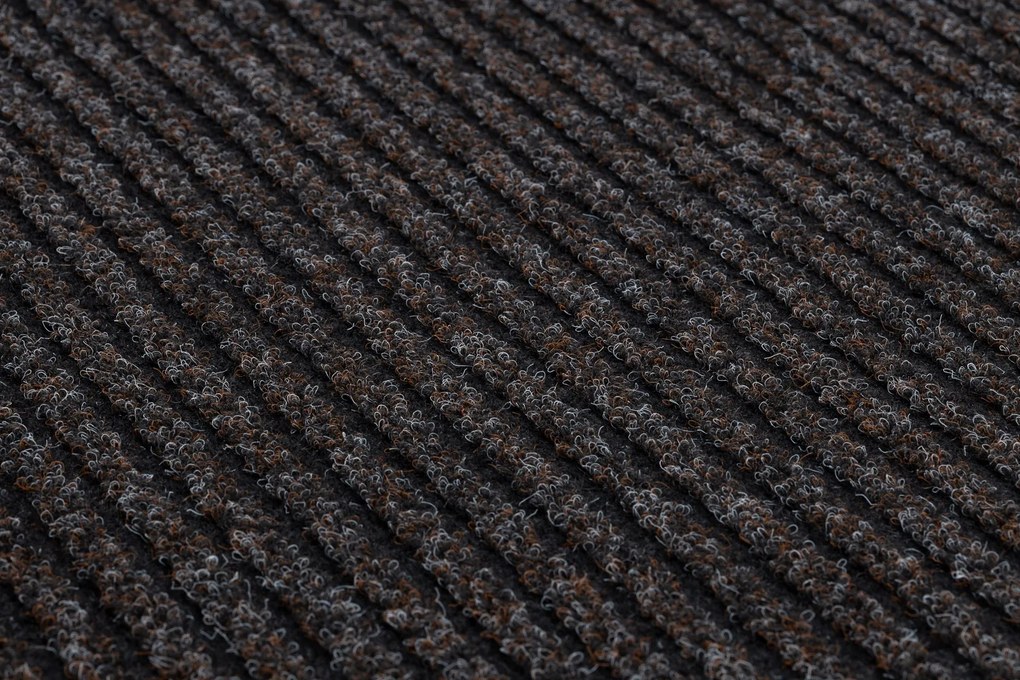 Protiskluzová rohožka Gin bronz Univerzální Pásky 100x300 cm