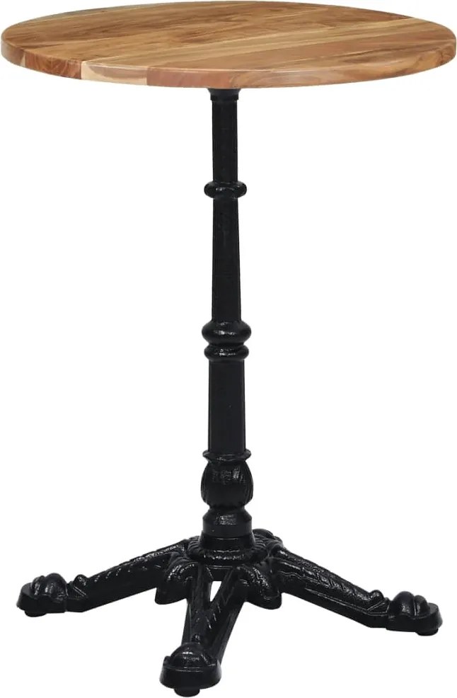 Noha bistro stolu černá 52 x 52 x 72 cm litinová 325433