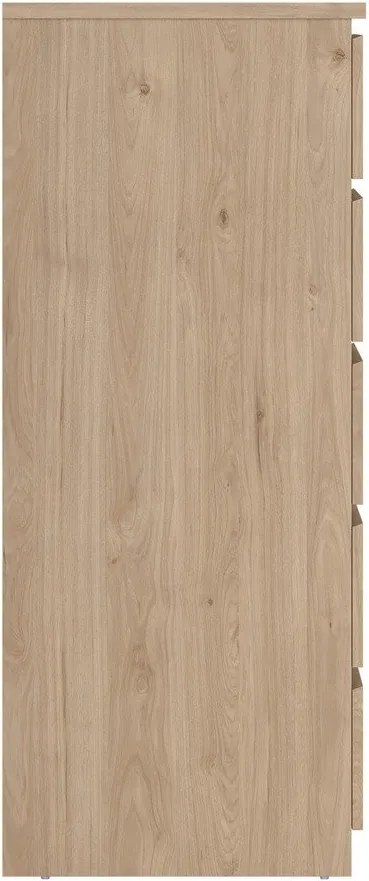 Komoda v dekoru dubu v přírodní barvě 77x121x50 cm Naia – Tvilum