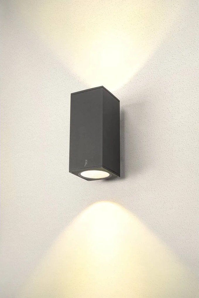 LA 1003438 ENOLA SQUARE UP/DOWN L Outdoor, nástěnné LED svítidlo, antracitové, CCT 3000/4000K - BIG WHITE (SLV)